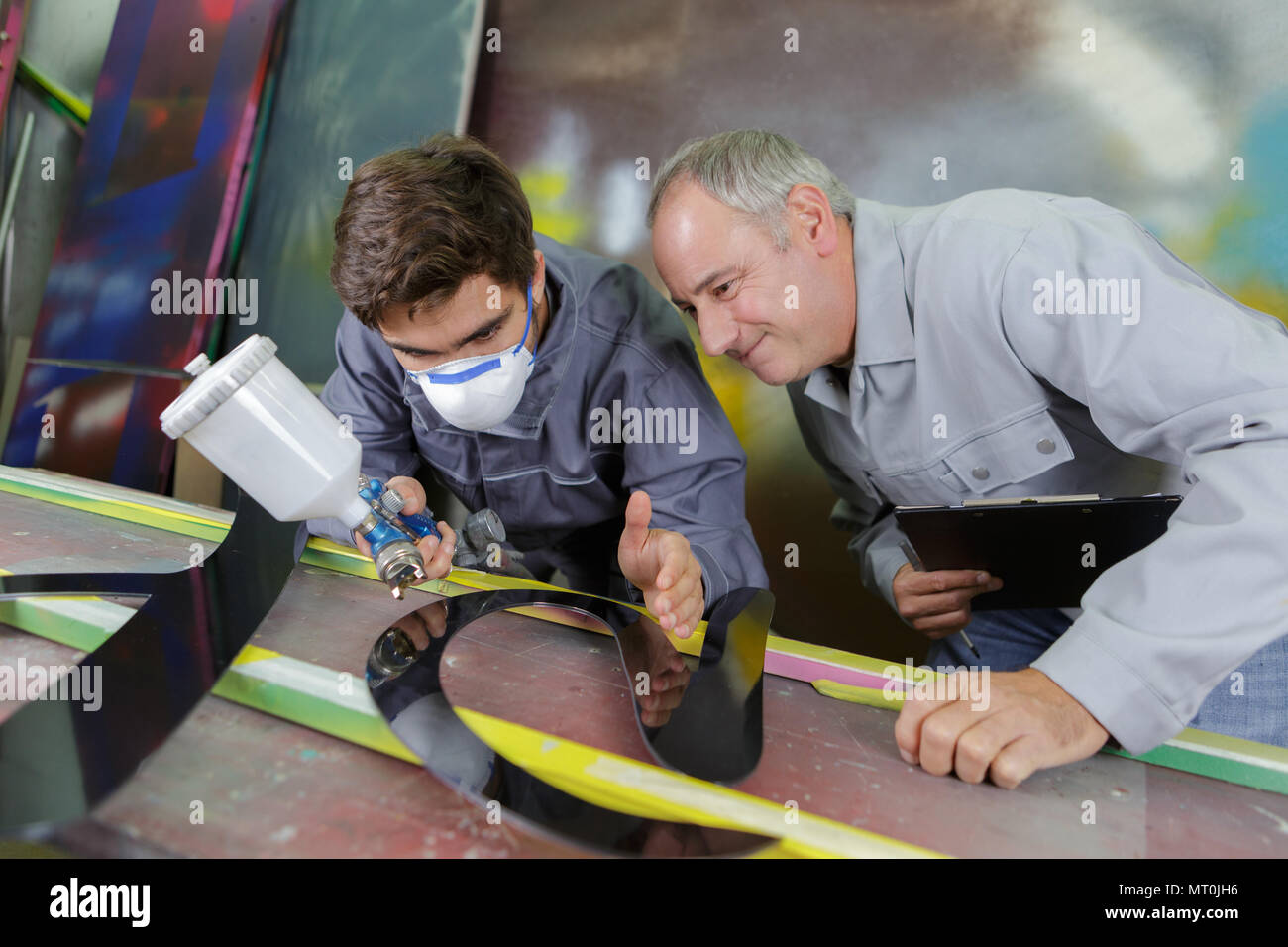 Metal finishing chemical hi-res stock photography and images - Alamy