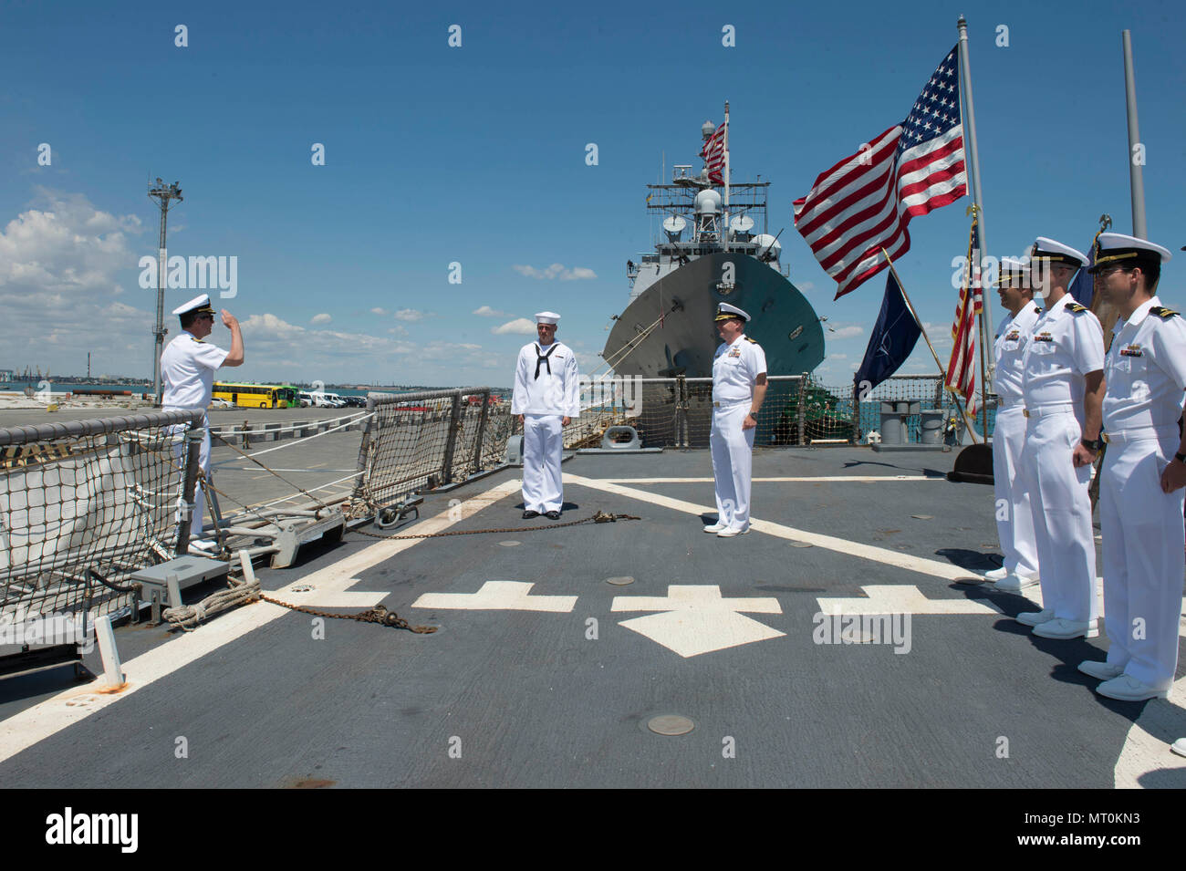 170715-N-ZE250-034 BLACK SEA (July 15, 2017) - Capt. Tate Westbrook ...