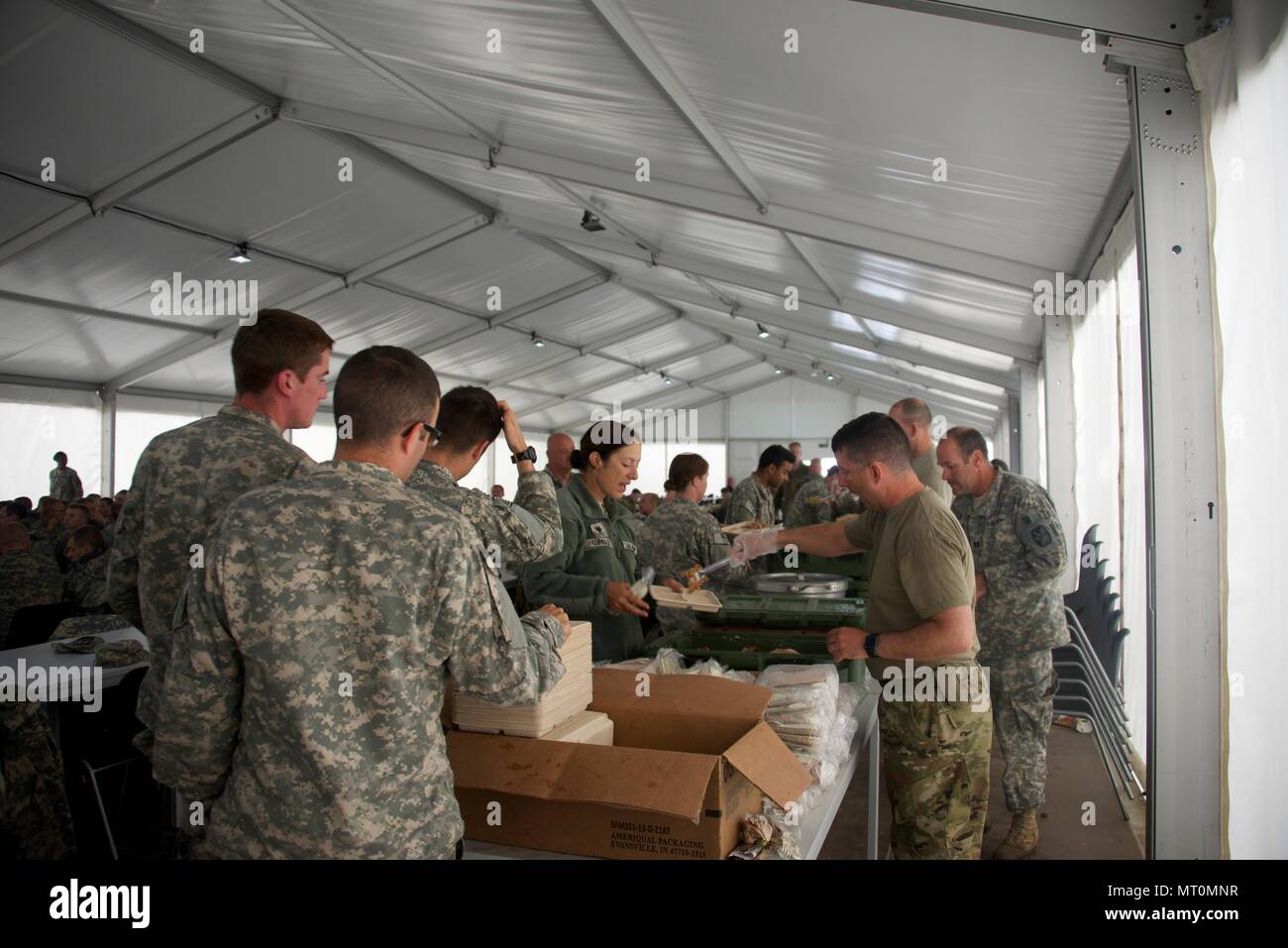 At the completion of the last combined arms live fire for Exercise ...