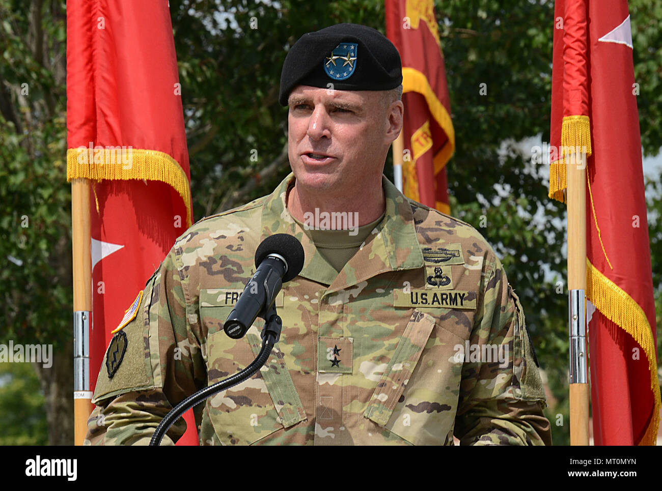 U.S. Army Maj. Gen. Malcolm Frost, U.S. Army Center for Initial ...