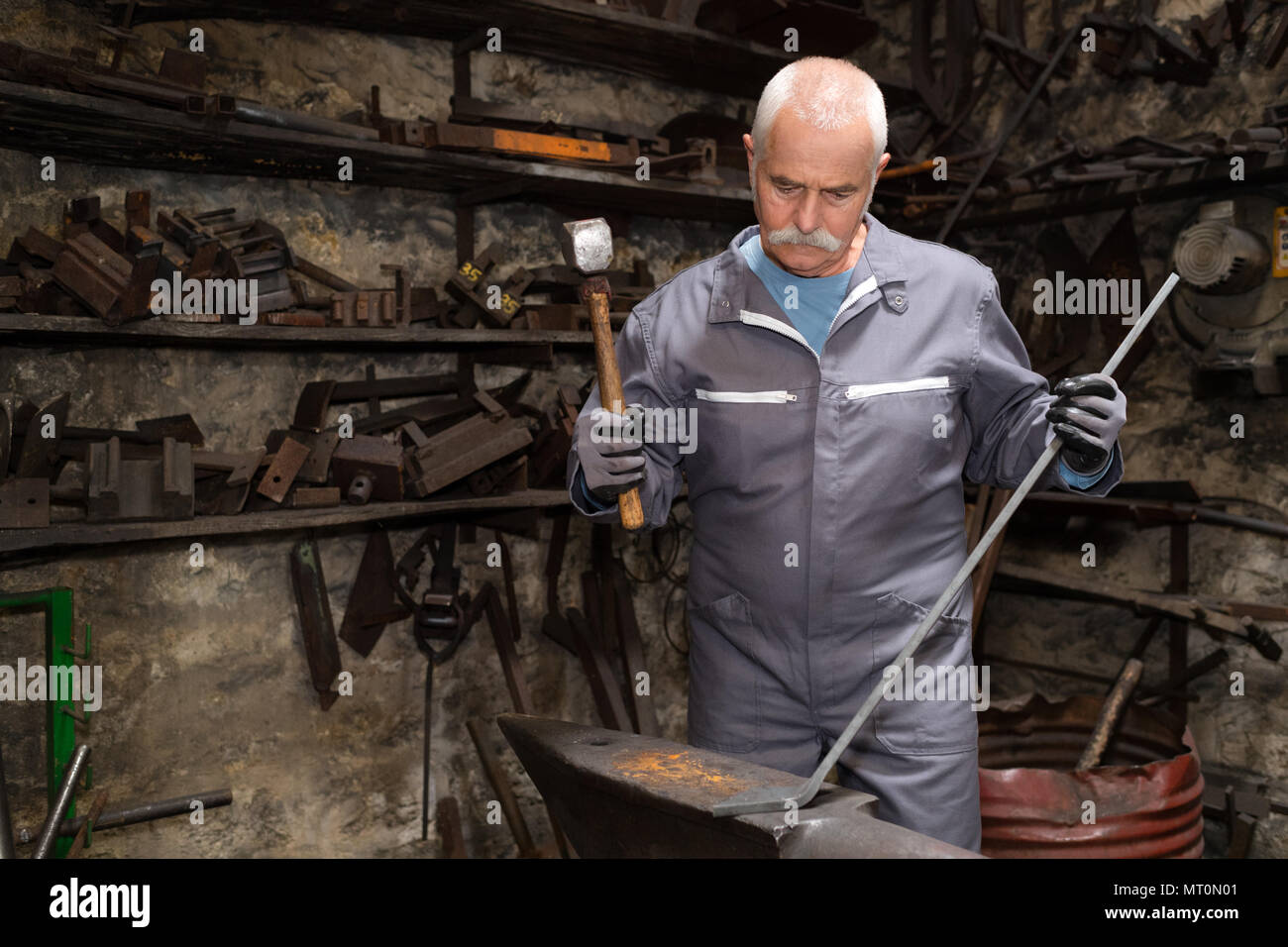 Forge operator hi-res stock photography and images - Alamy