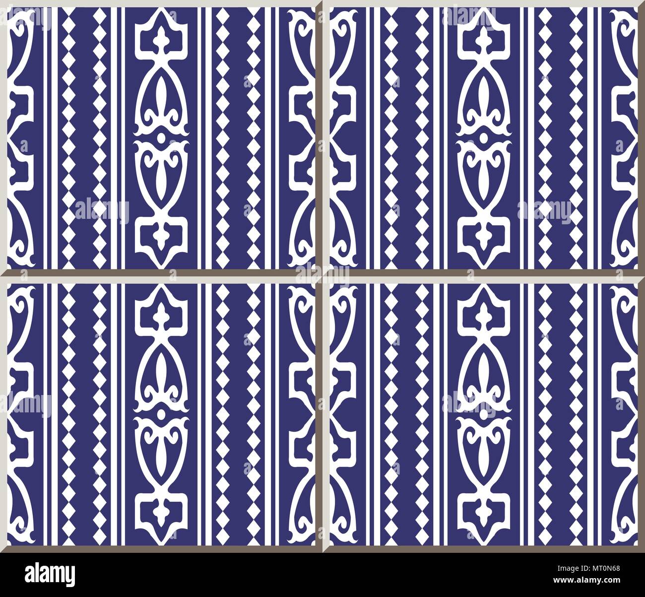 Ceramic tile pattern square check cross line curve spiral frame crest ...