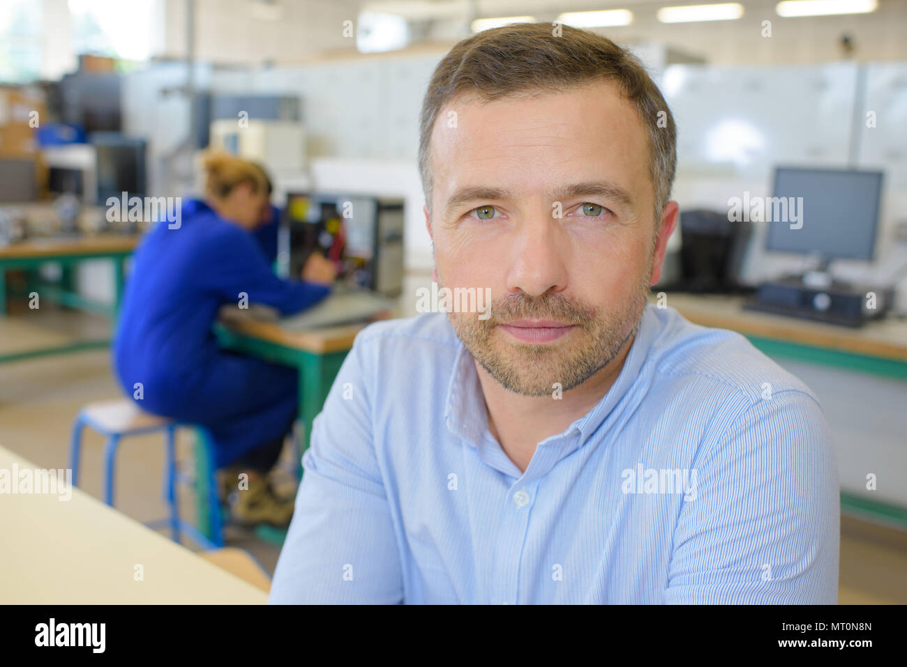 Educator technology use hi-res stock photography and images - Alamy