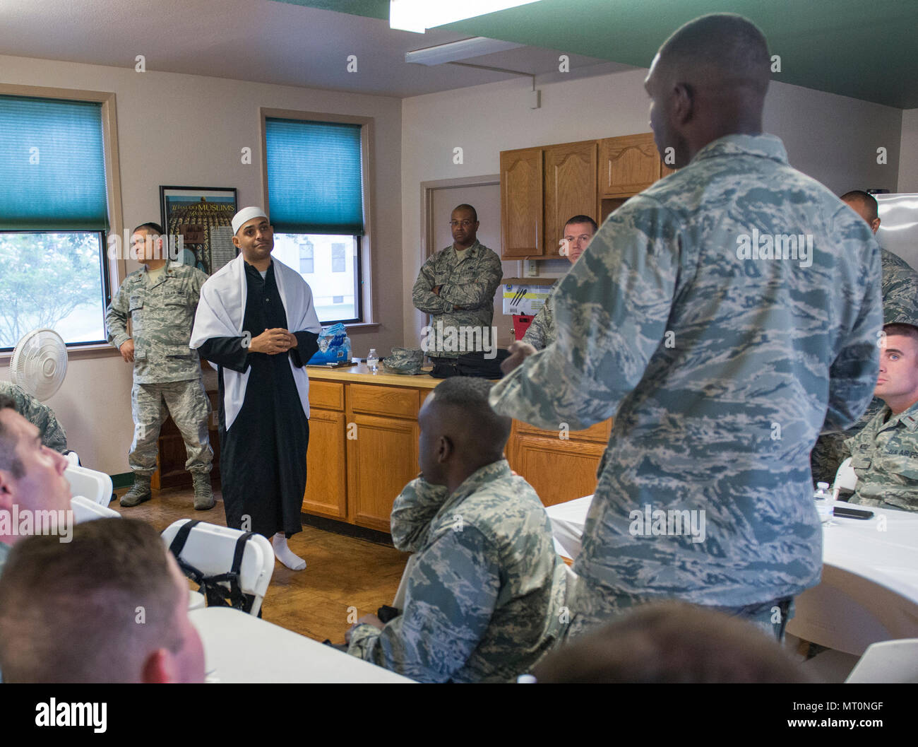 Chaplain (Capt.) Rafael Lantigua, 502nd Air Base Wing Islamic imam ...