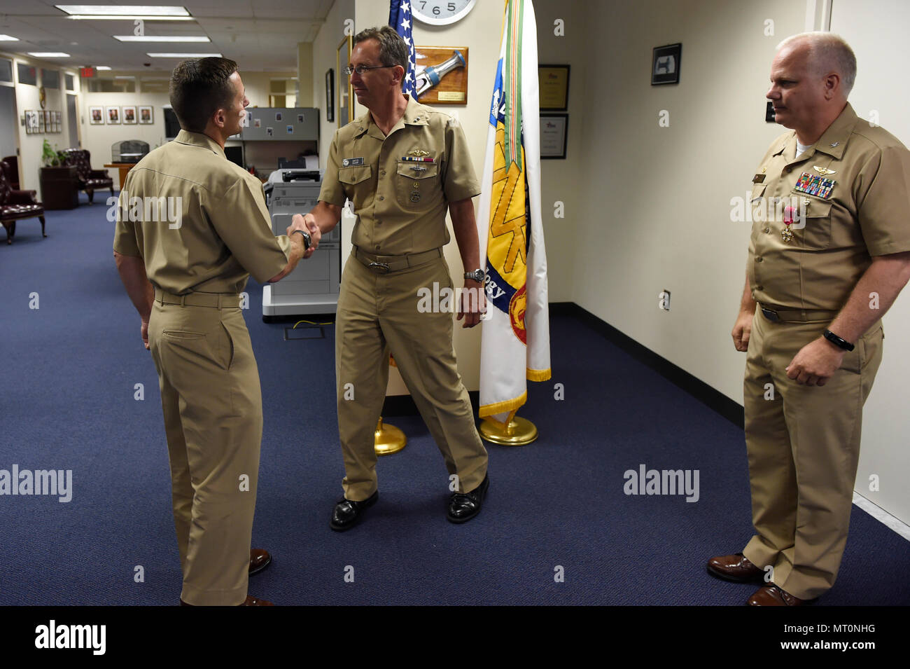 170719-N-PO203-021 ARLINGTON, Va. (Jul. 19, 2017) Rear Adm. David Hahn ...