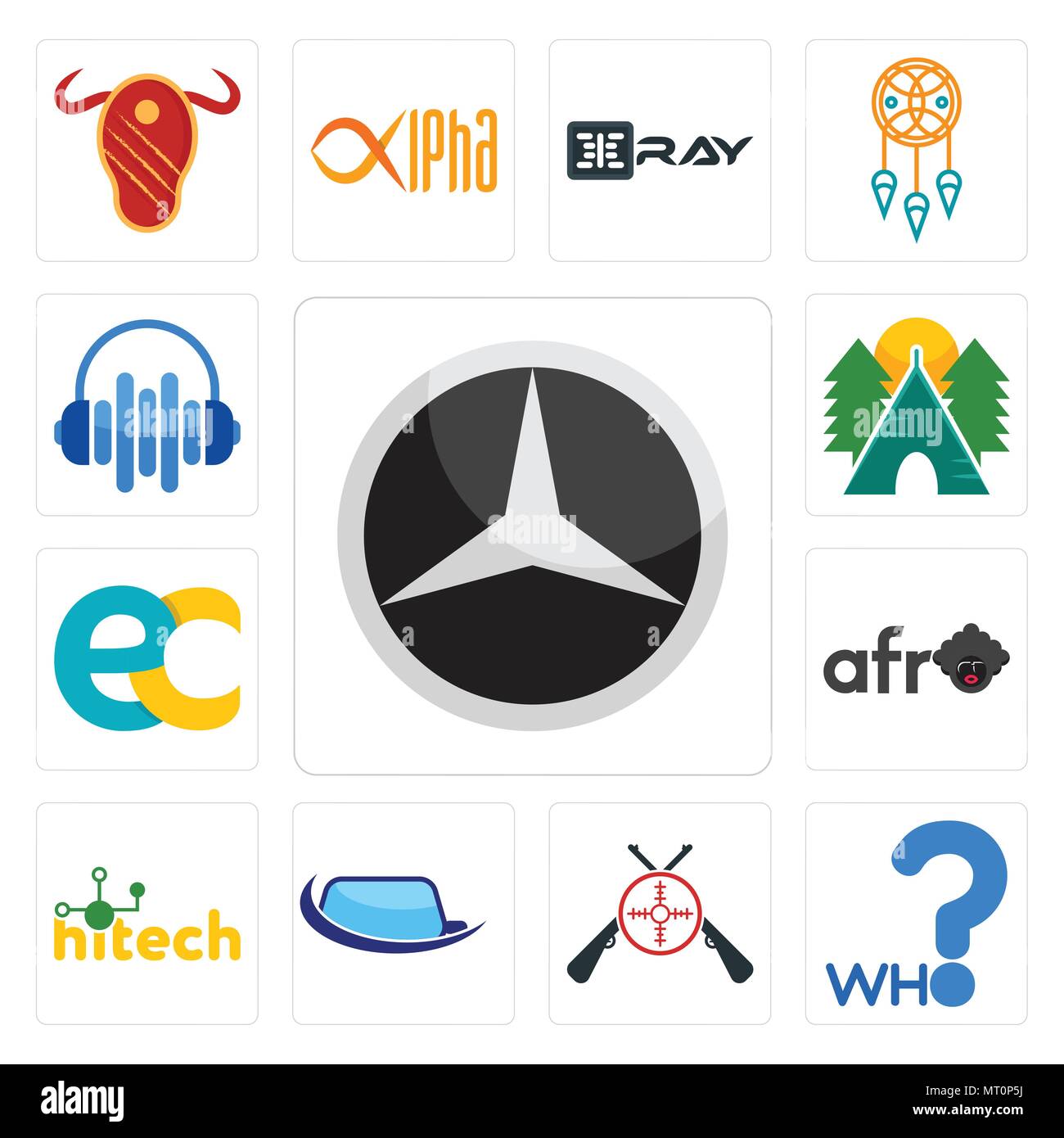 Mercedes logo Cut Out Stock Images & Pictures - Alamy