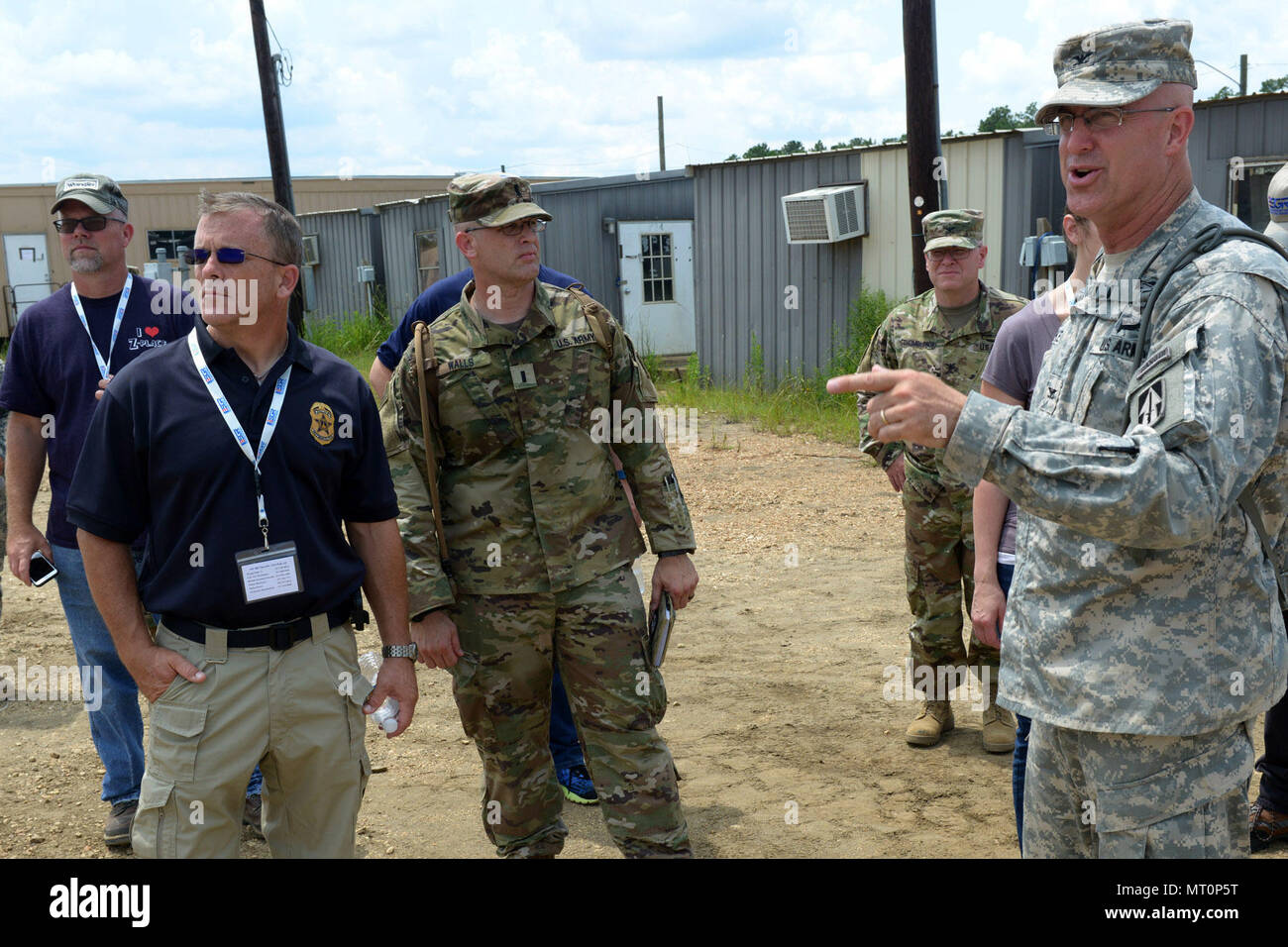 Indiana National Guard Col. Robert D. Burke, 76th Infantry Brigade ...