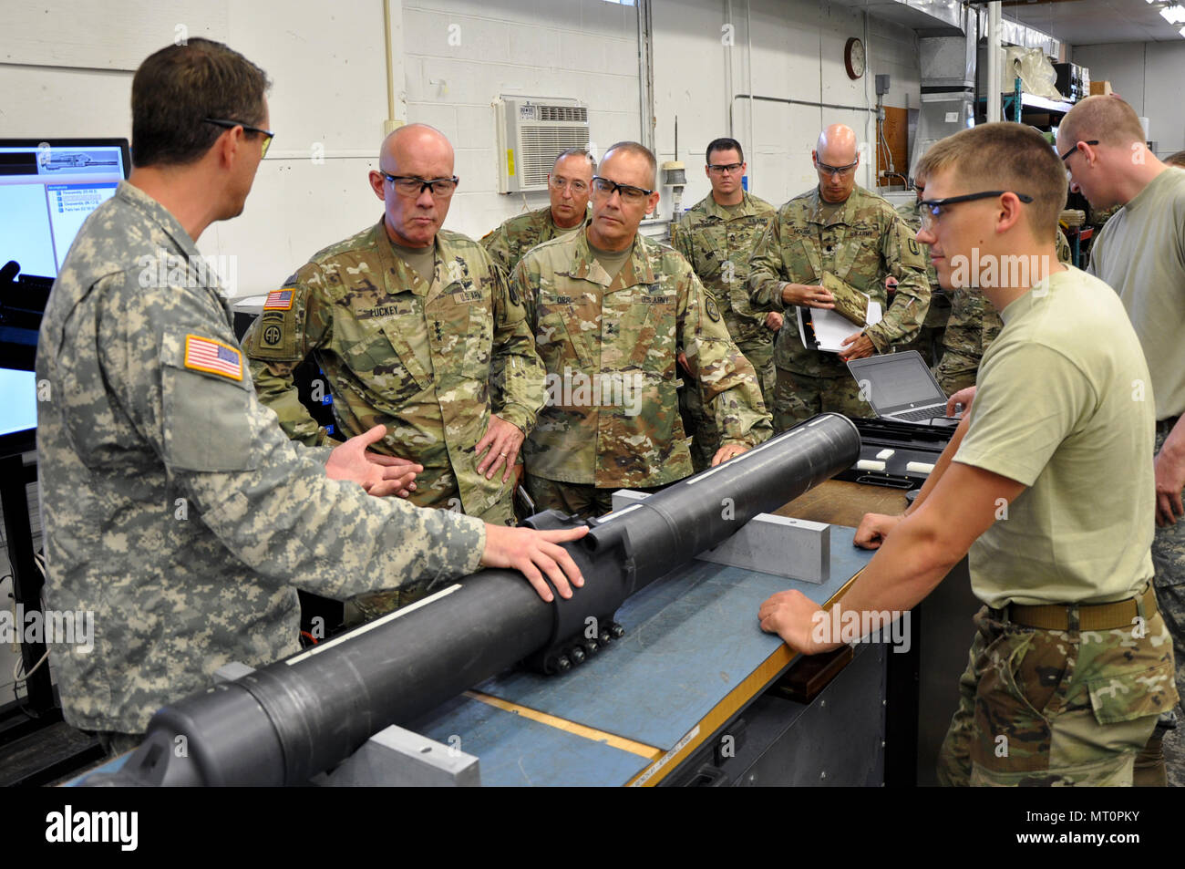 Lt. Gen. Charles D. Luckey, Chief of Army Reserve and Commanding ...