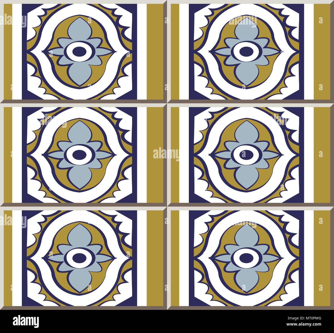 Ceramic tile pattern oval curve cross round flower frame straight line ...