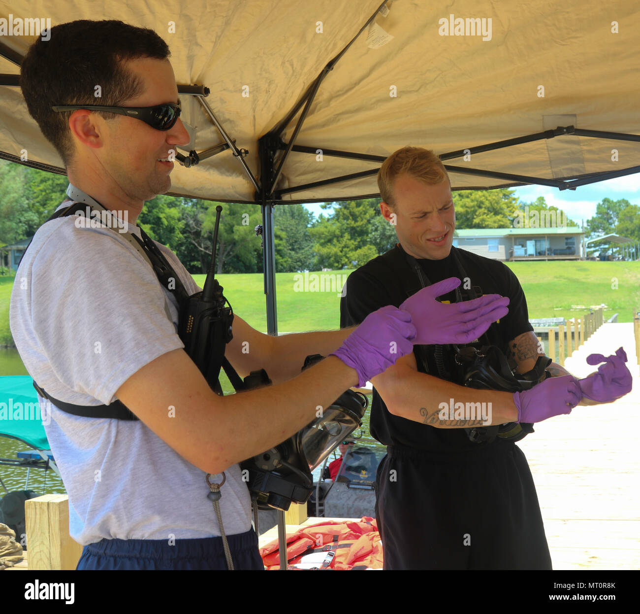 Air Force Senior Airman Stephen C. Burwell and Army Sgt. Talon W. Page ...