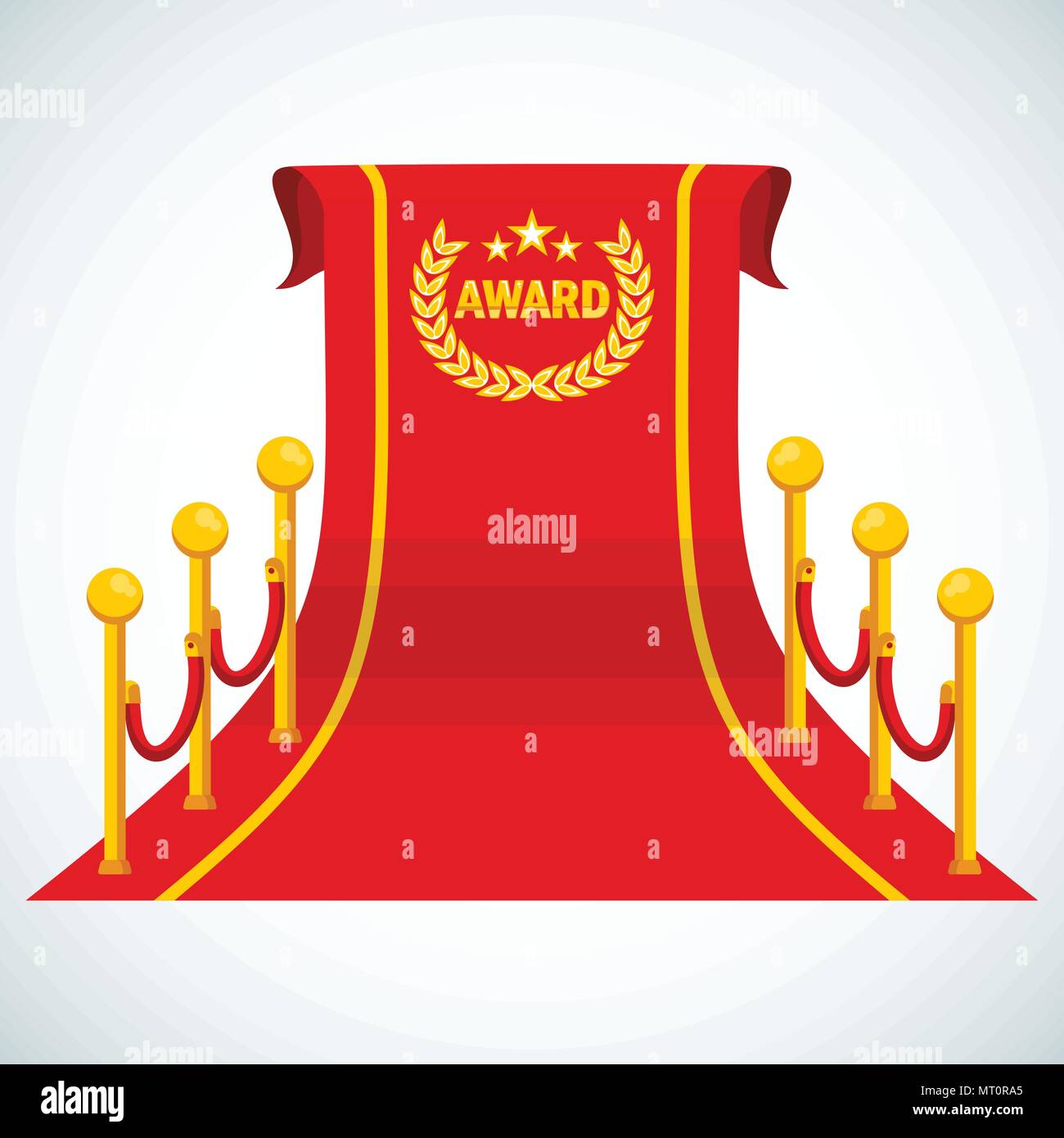 red award carpet Stock Vector Image & Art - Alamy