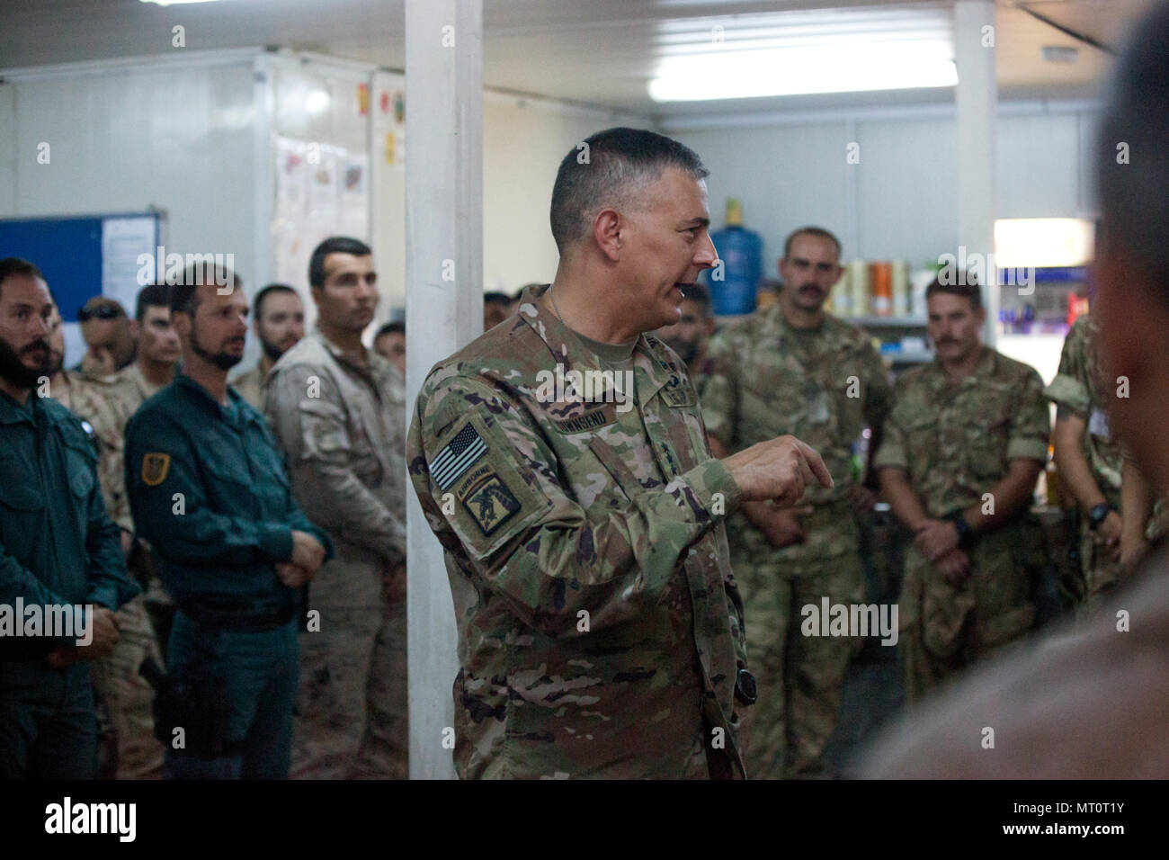 U.S. Army Lt. Gen. Stephen Townsend, commander of Combined Joint Task ...