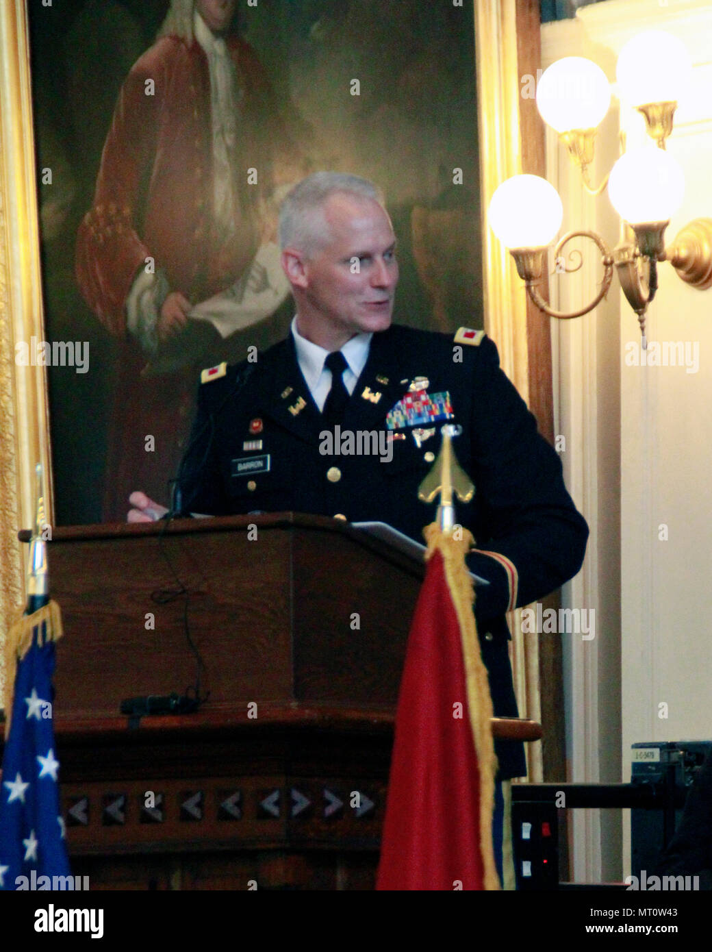 Col christopher barron hi-res stock photography and images - Alamy