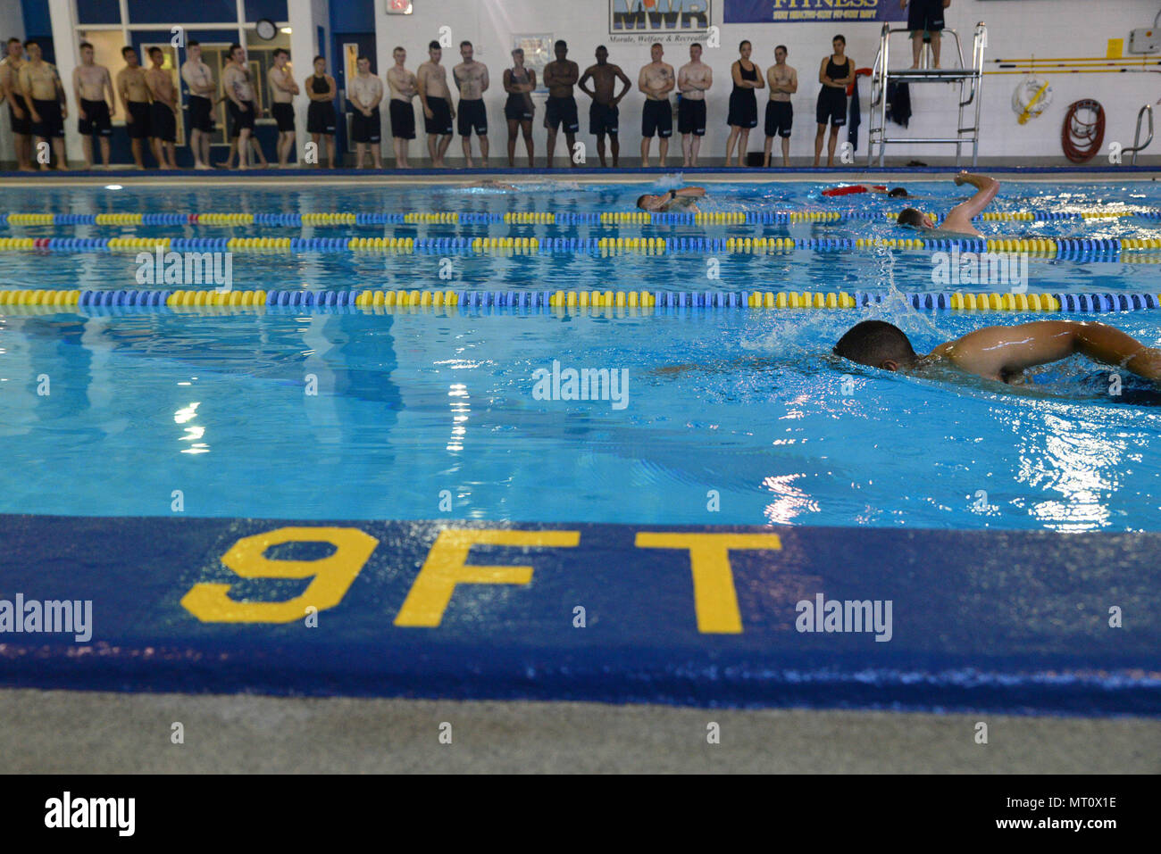 GREAT LAKES, Ill. (Jun. 20, 2017) Students testing to be qualified as a ...