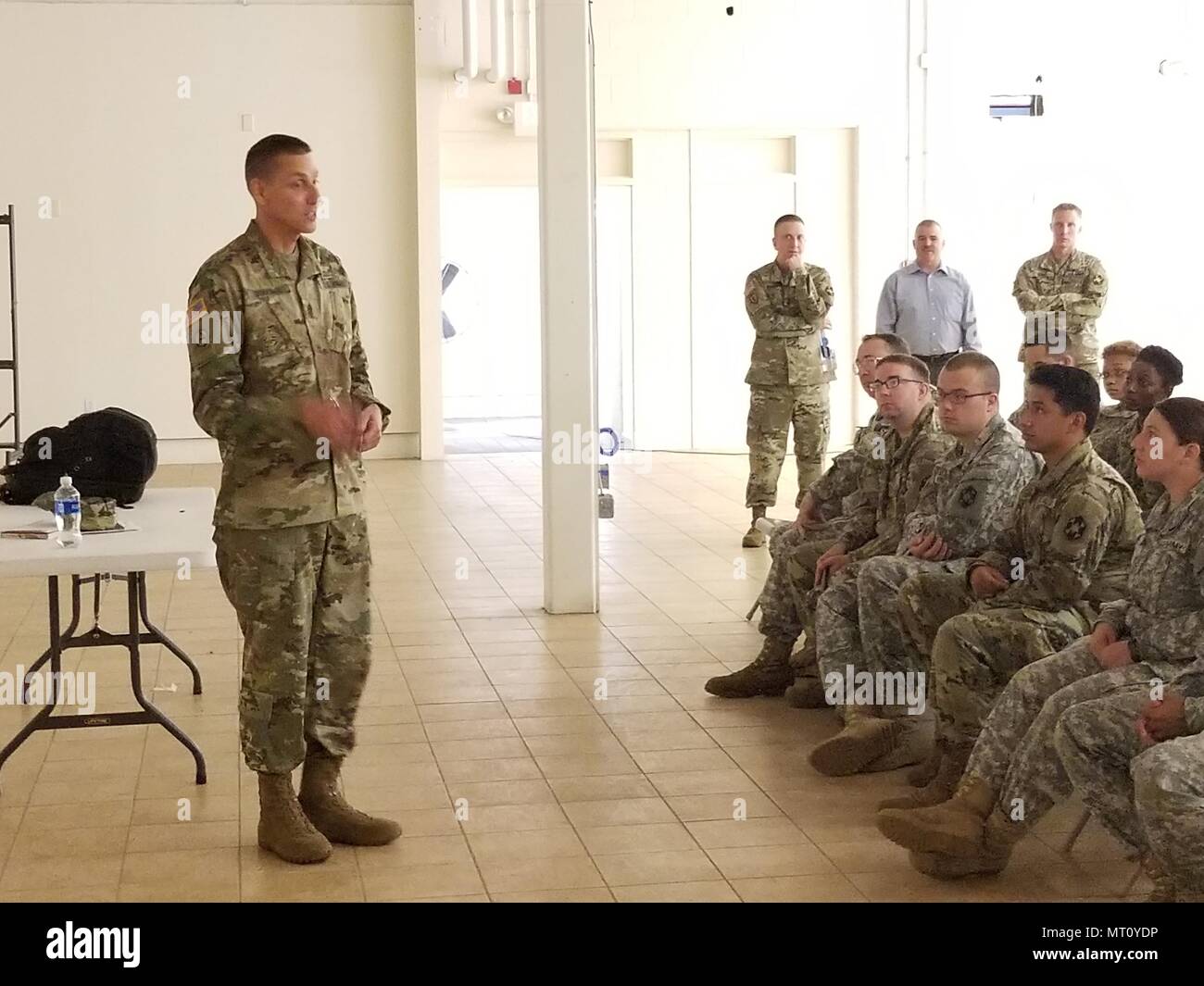 CSM Boudnik for the 3d MCDS was talking to the 804th MED BDE HHC ...