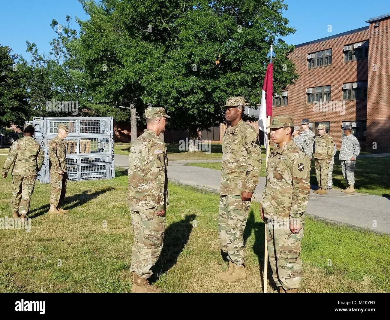 1st Lt. Erinna was promoted by the Brigade Commander of the 804 Medical ...