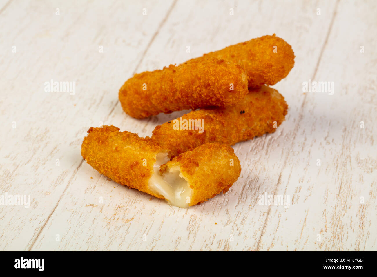 Crispy roasted dinner cheese sticks Stock Photo - Alamy
