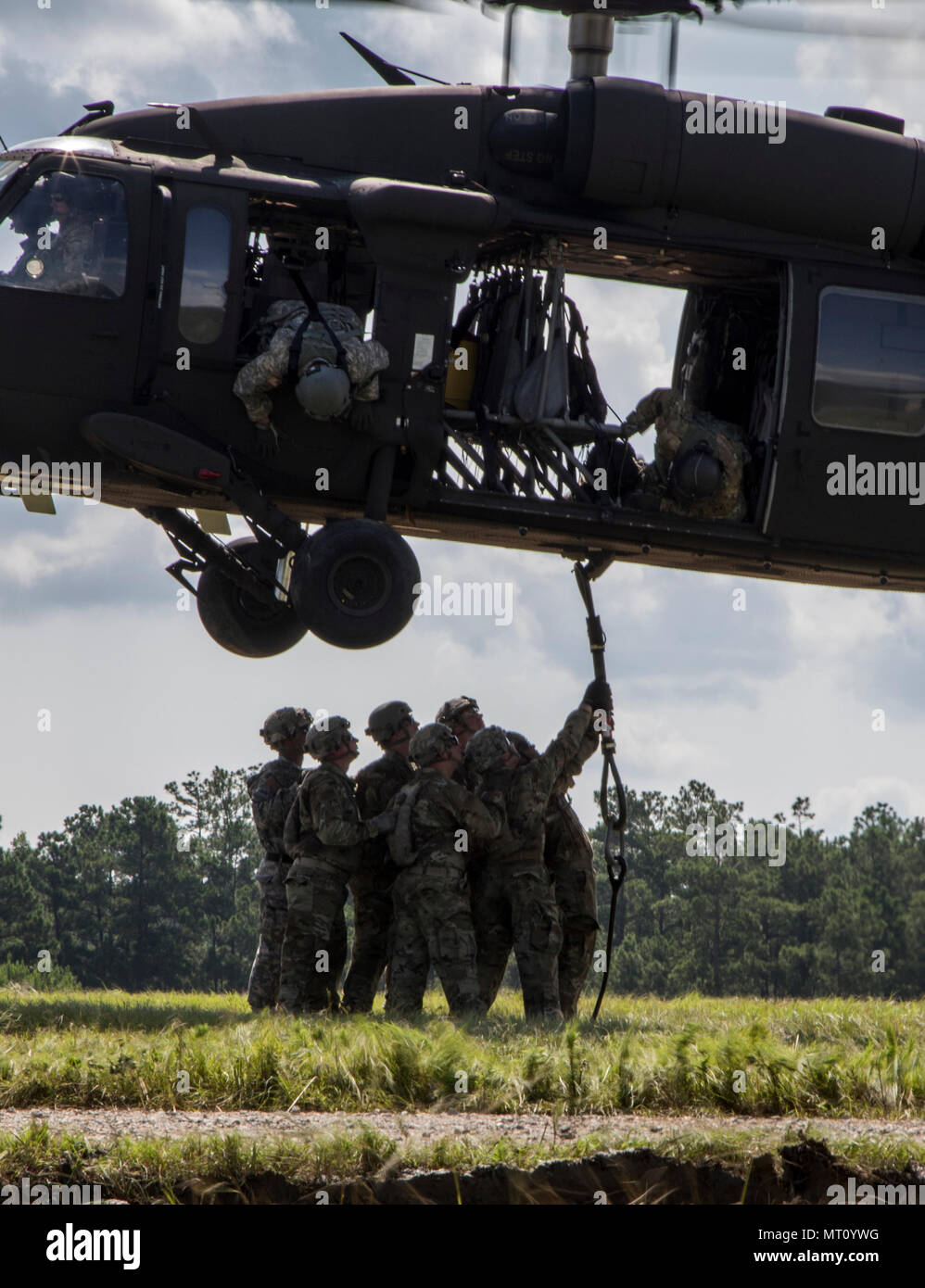 Soldiers from Company A, 113th Support Battalion and Battery B, 1st ...