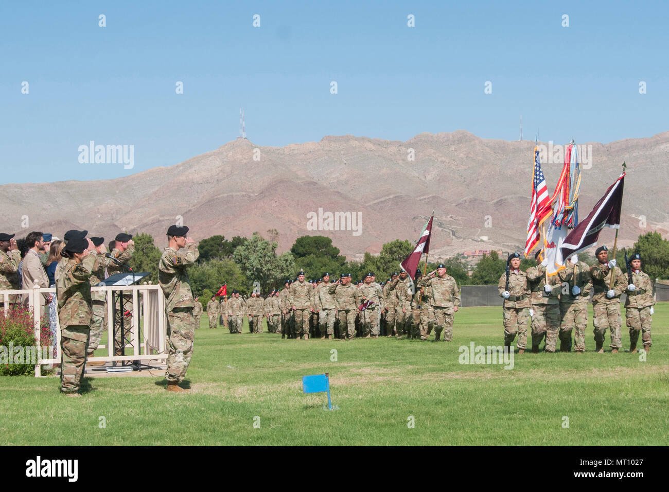 William Beaumont Army Medical Center concurrently holds a change of ...