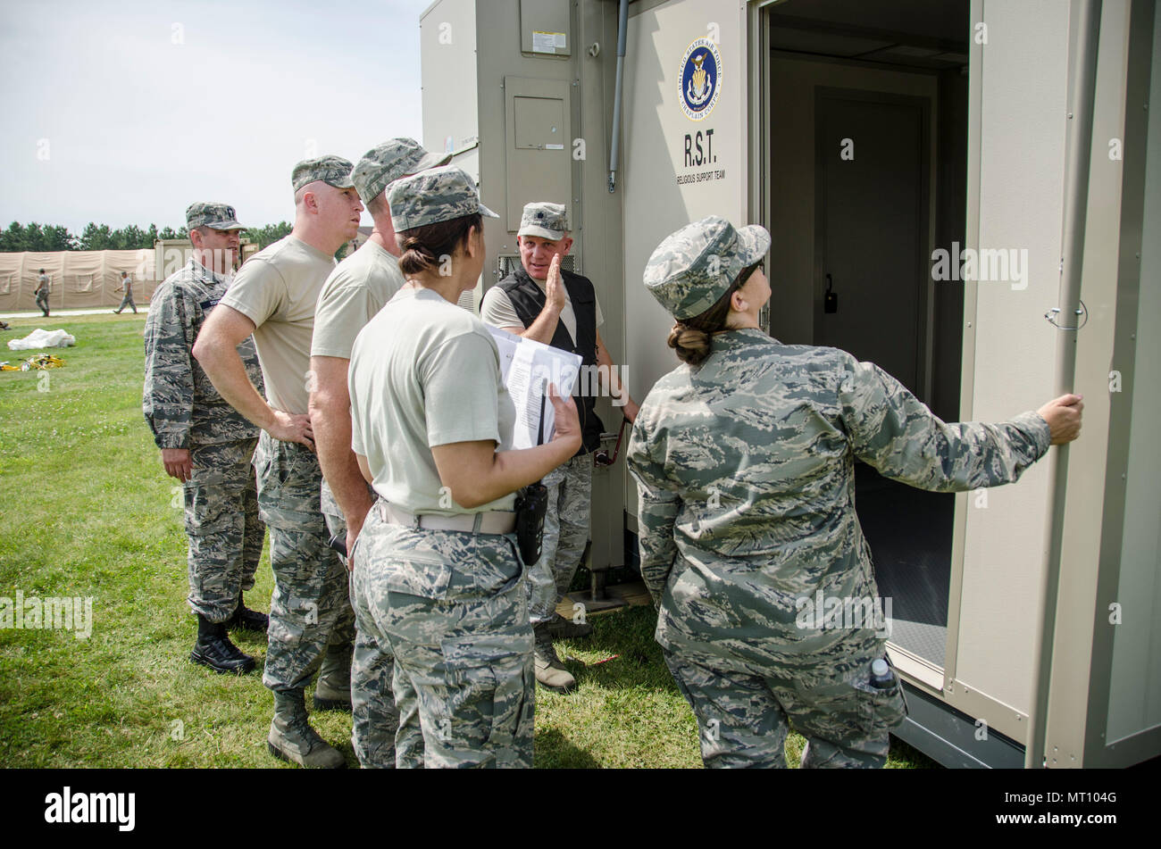 U.S. Air Force Lt. Col Matthew Friese, a 128th Air Refueling Wing ...
