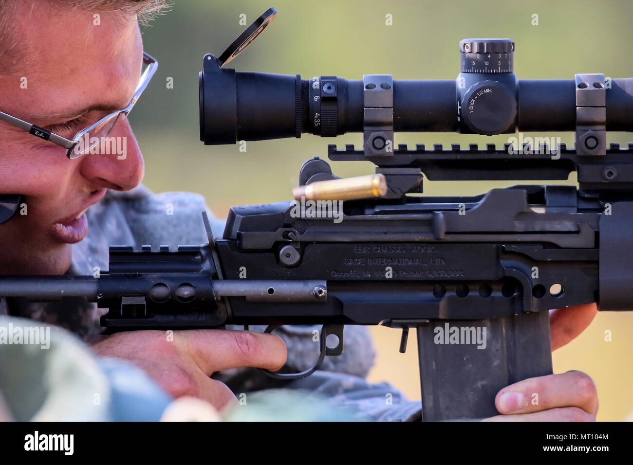 Enhanced battle rifle hi-res stock photography and images - Alamy