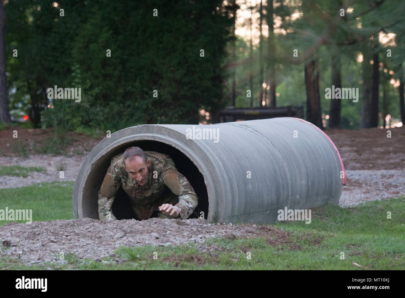 Staff Sgt. Aaron Gellos, a contestant in the 2017 TRADOC Best Warrior ...