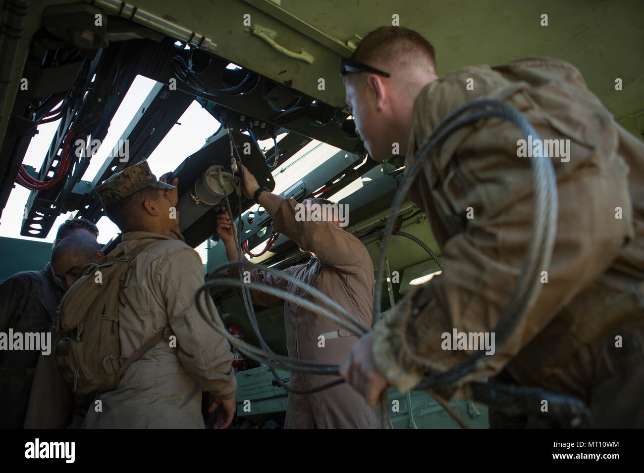 U.S. Marines with 2nd Assault Amphibian Battalion, 2nd Marine Division ...