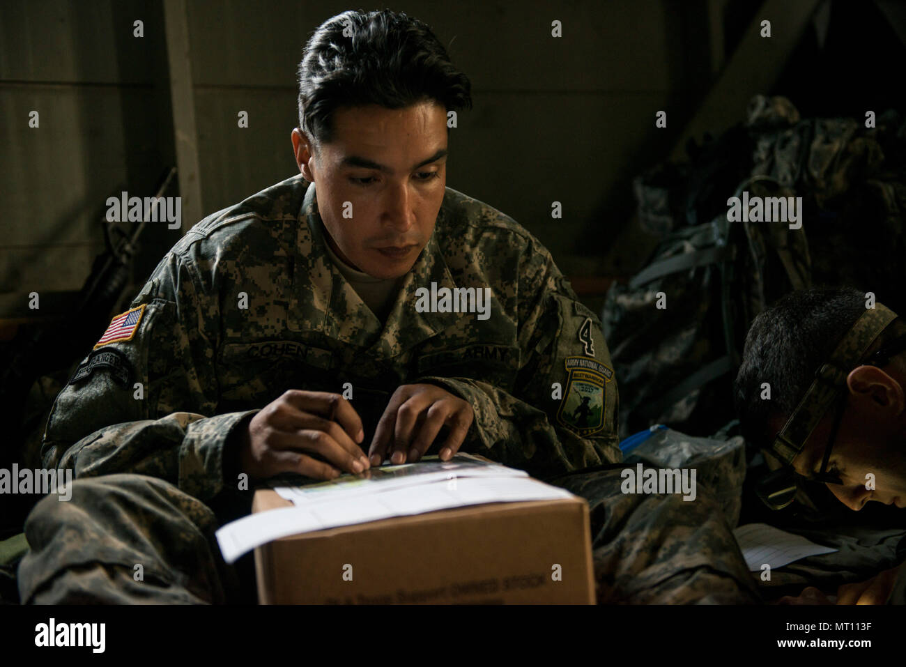 Sgt. Daniel Cohen, an infantryman with 33rd Civil Support Team, D.C ...