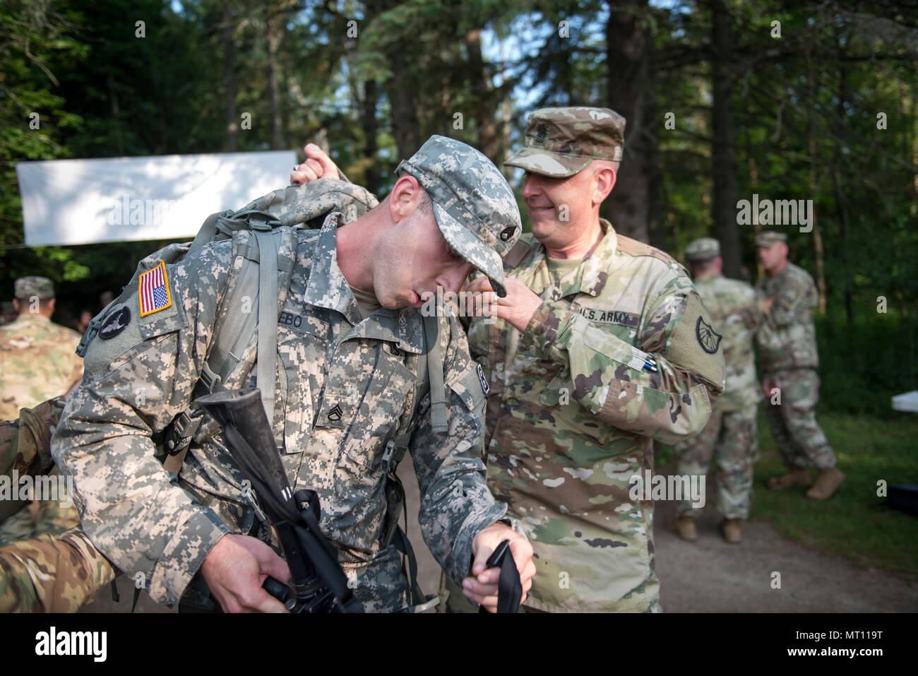 The First Sergeant Major Of The Army National Guard High Resolution ...
