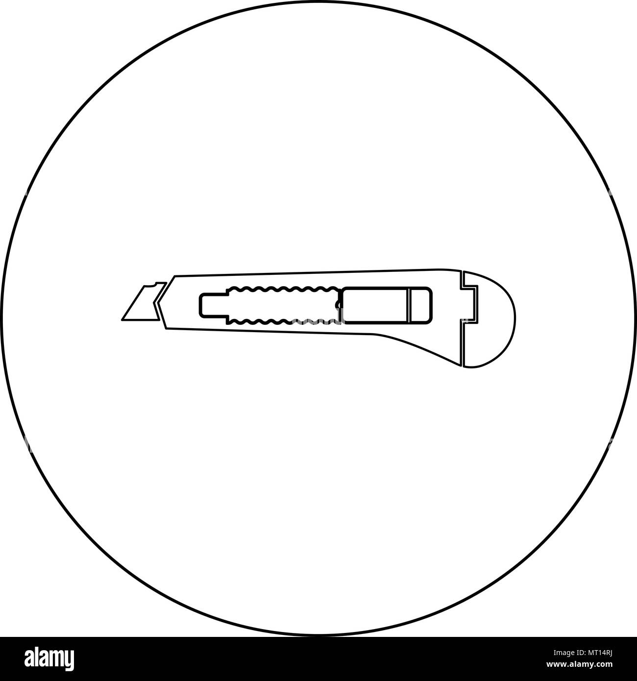 Clerical knife Stock Vector Images - Alamy