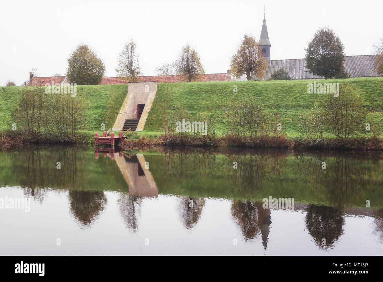 Bourtange is a Dutch fortified village in the province of Groningen in ...