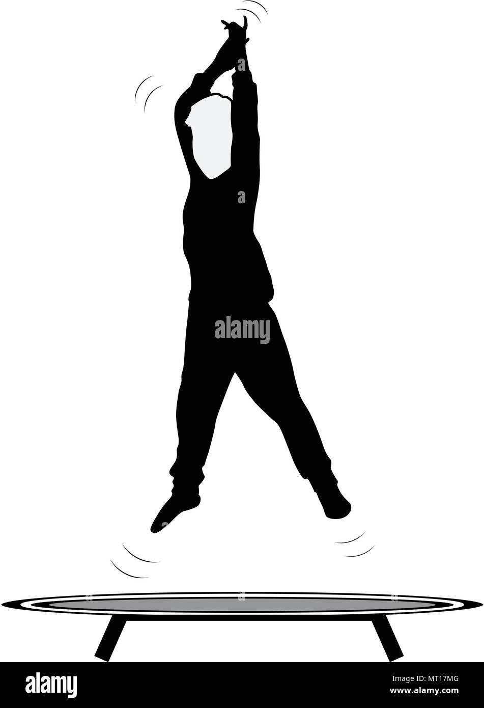 Vector illustration funny boy Black and White Stock Photos & Images - Alamy