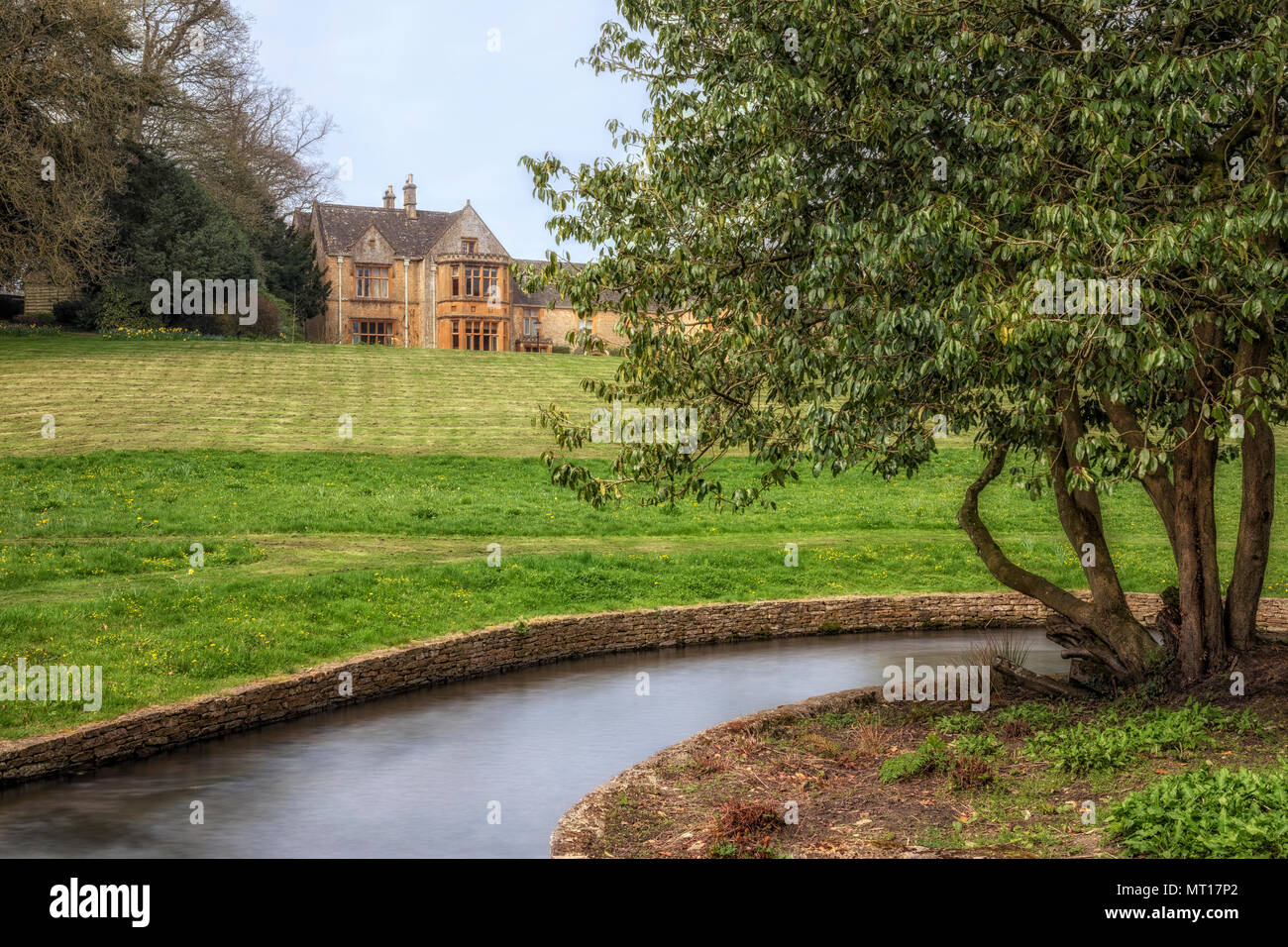 Upper Slaughter, Cotswold, Gloucestershire, England, UK Stock Photo - Alamy