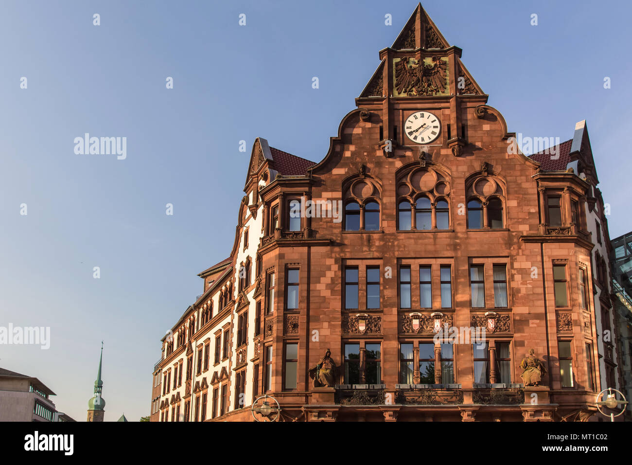dortmund historic city hall germany Stock Photo - Alamy