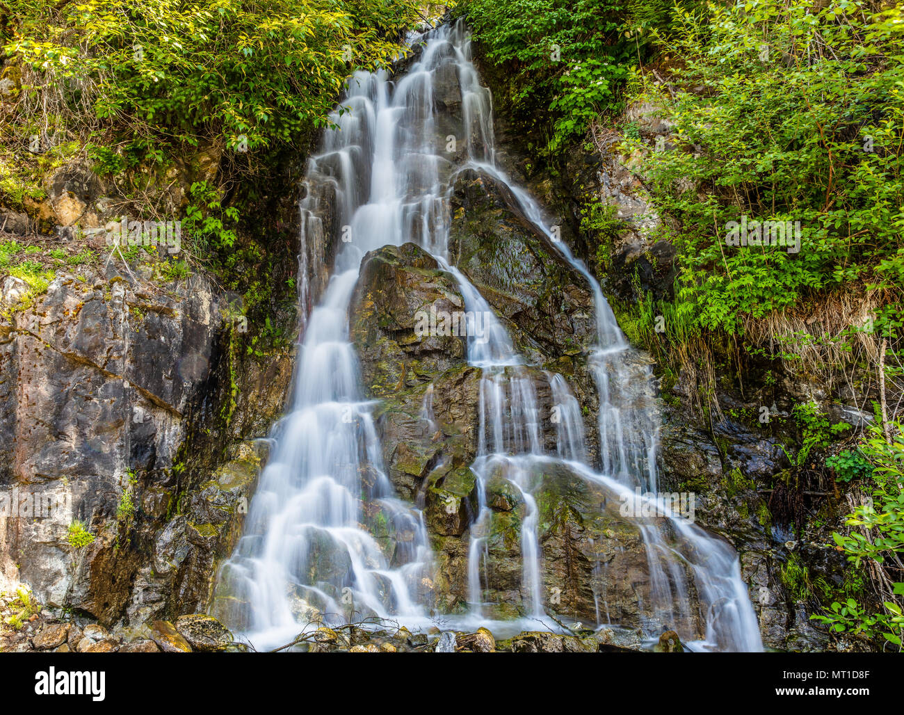 Waterfall at Diablo Stock Photo - Alamy