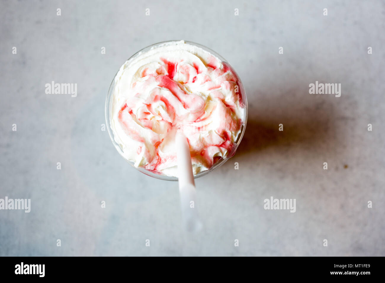 Strawberry milkshake hi-res stock photography and images - Alamy