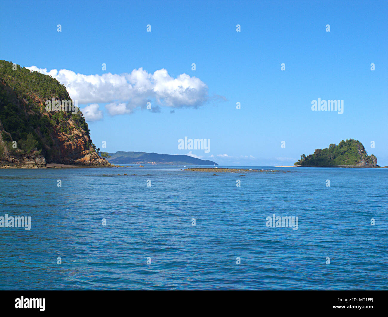 Africa, Madagascar, Mitzio Archipelago, small atoll north east of Nosy ...