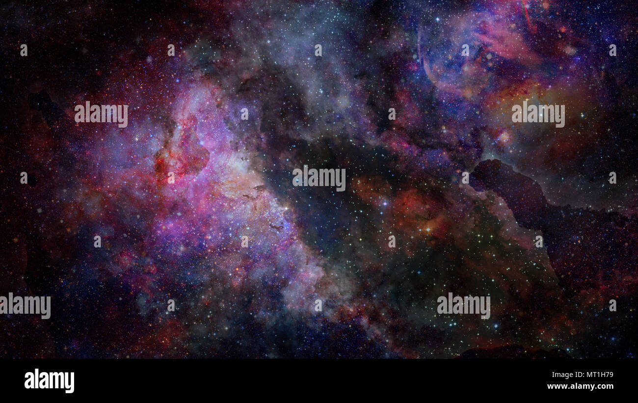 Open universe illustration hi-res stock photography and images - Alamy