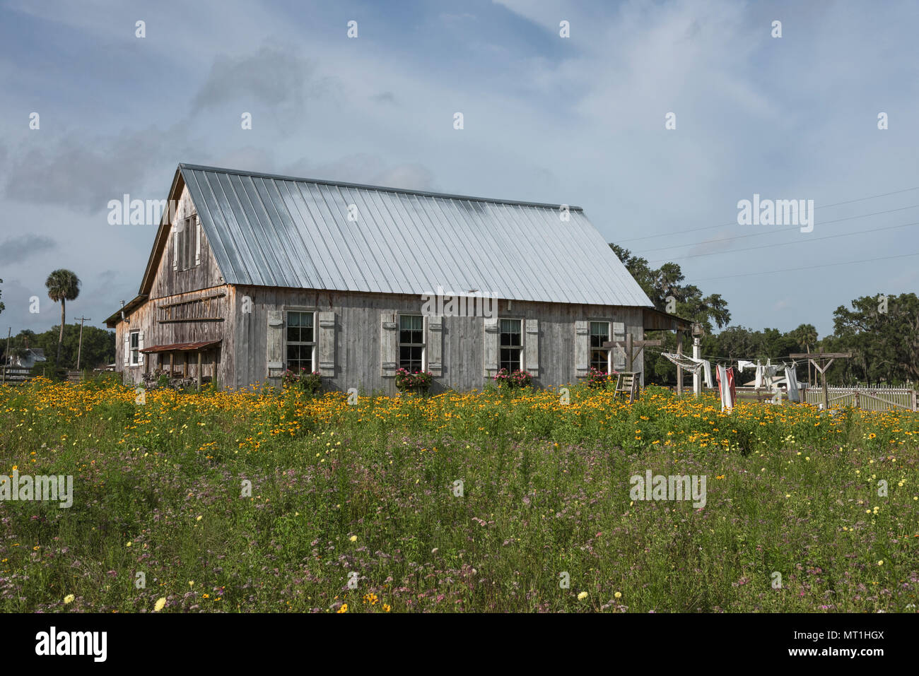 Old Farm House Florida USA Stock Photo - Alamy