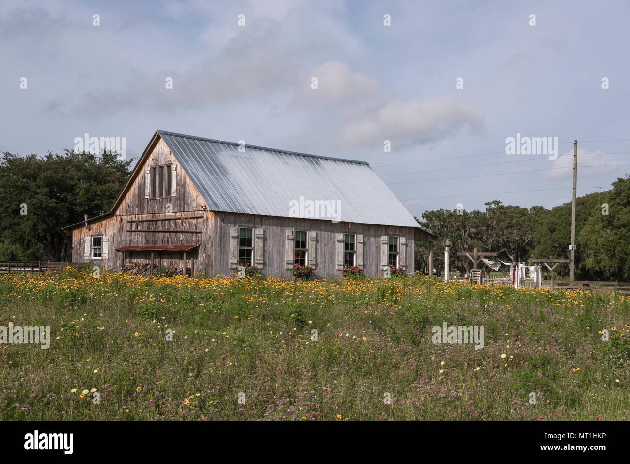 Old Farm House Florida USA Stock Photo - Alamy