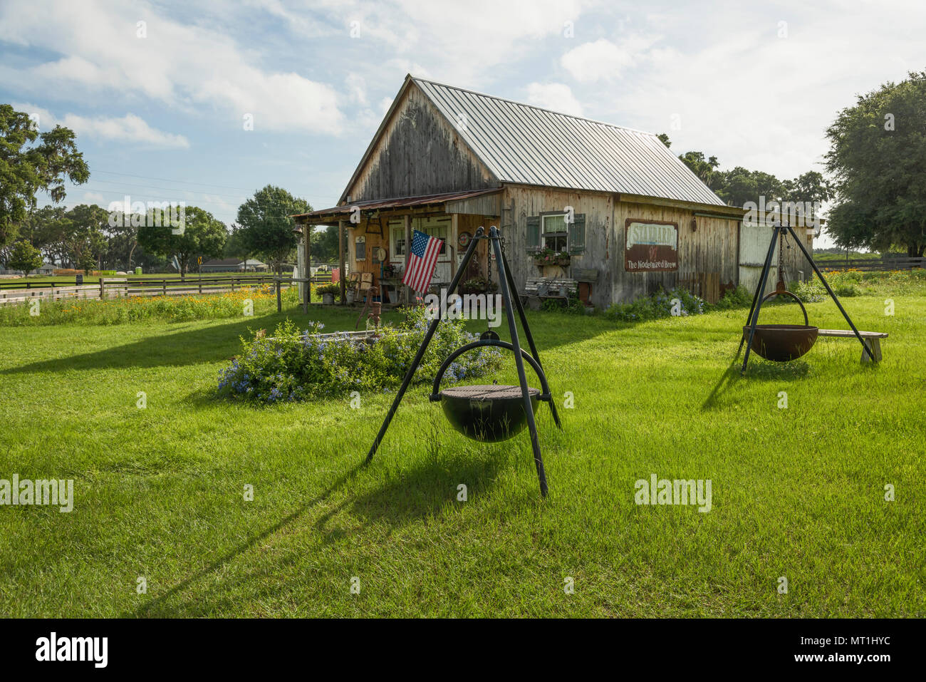 Old Farm House Florida USA Stock Photo - Alamy