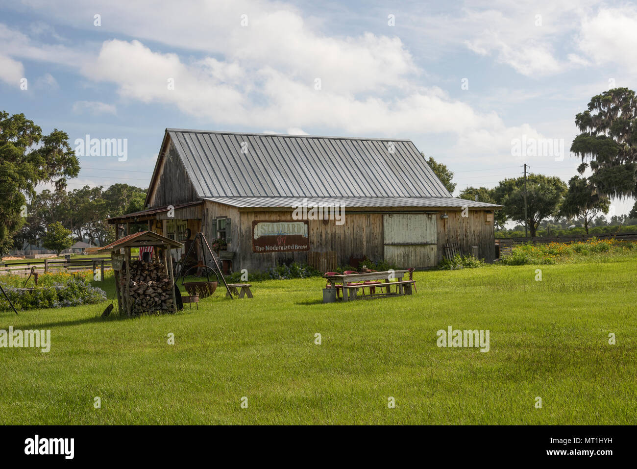 Old Farm House Florida USA Stock Photo - Alamy