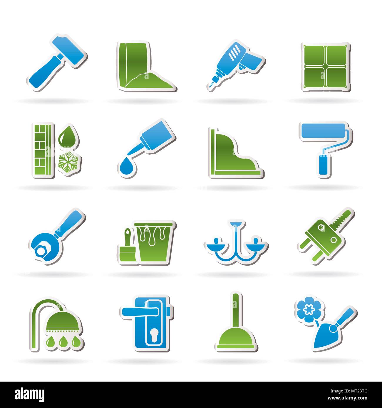 Waterproofing cement Stock Vector Images - Alamy
