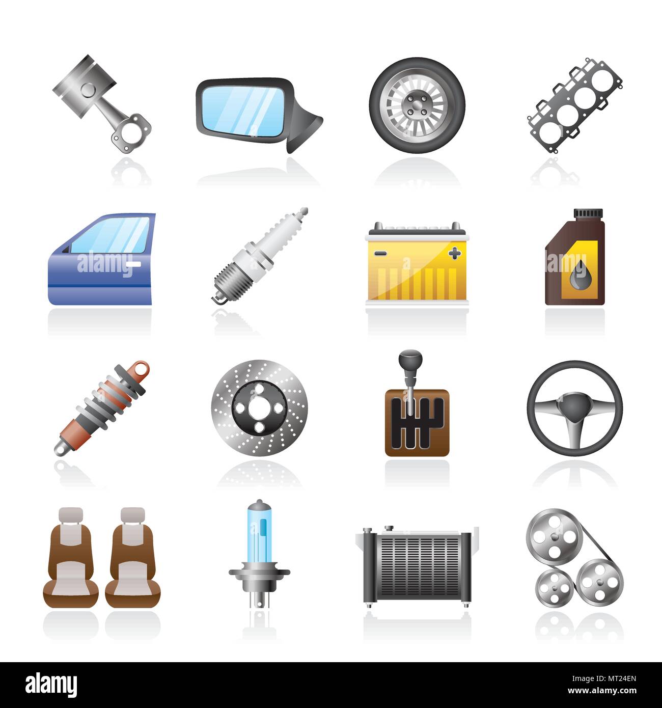 Car gearbox parts Stock Vector Images - Alamy