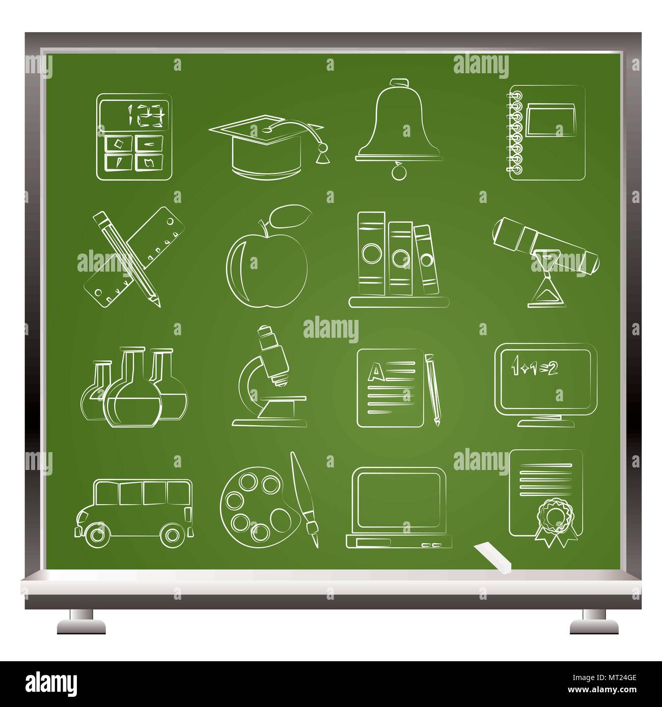 School scope Stock Vector Images - Alamy