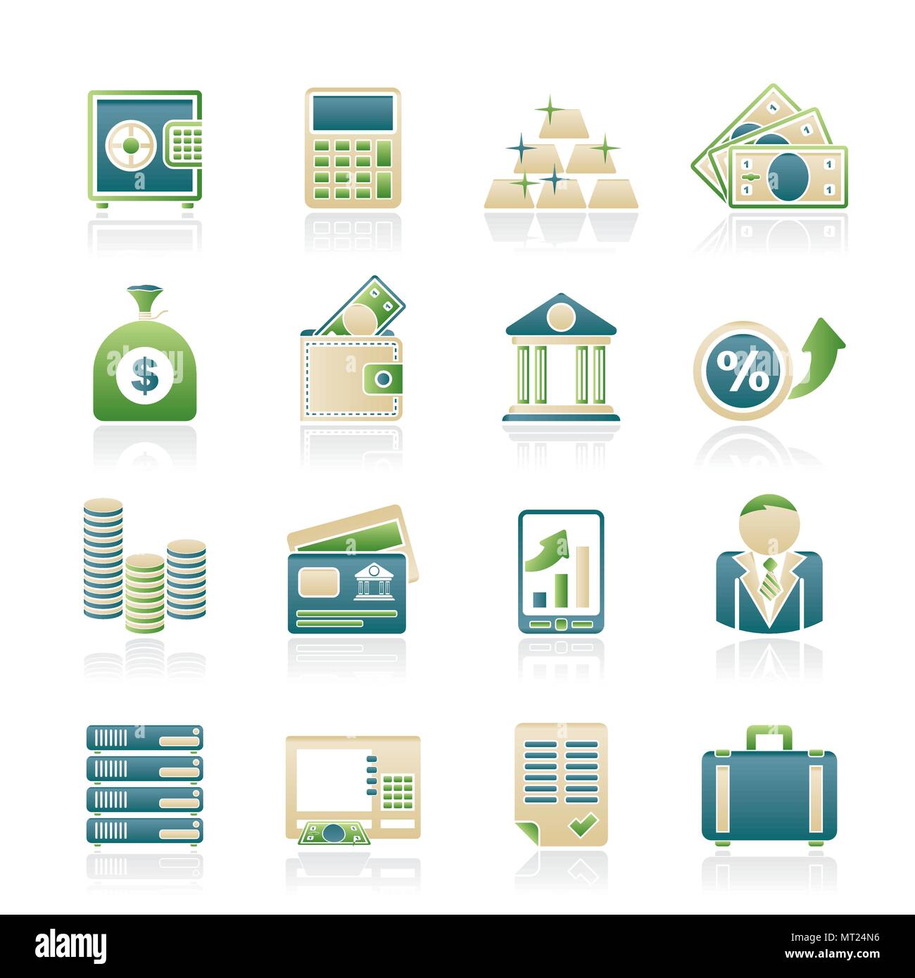 Banker calculator Stock Vector Images - Alamy