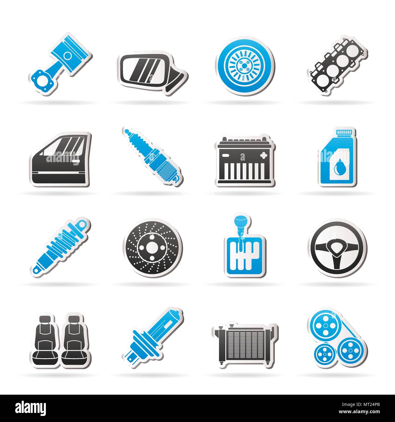 Car Gearbox Parts Stock Vector Images - Alamy