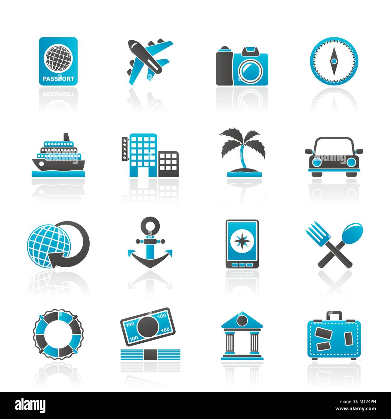 Life travel cruise icon Cut Out Stock Images & Pictures - Alamy