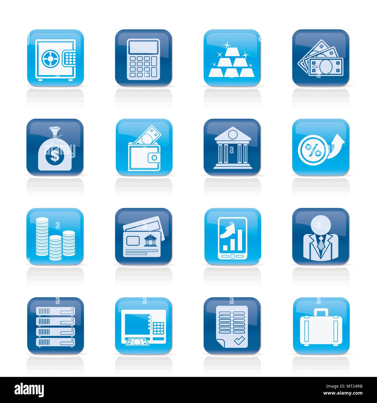 Banker calculator Stock Vector Images - Alamy