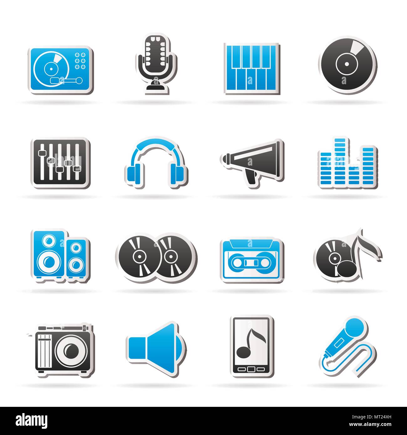 Vector audiotape hi-res stock photography and images - Alamy